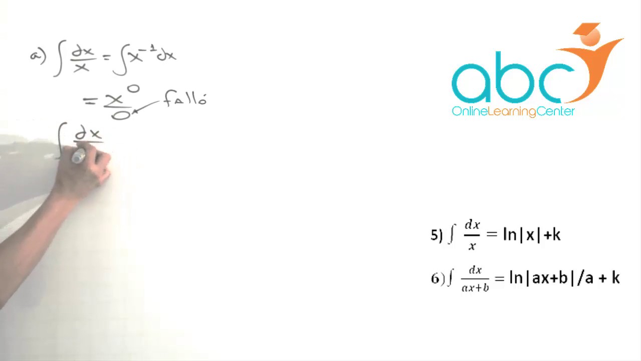 INTEGRALES: 5 - Integral de respuestas logarítmicas - YouTube