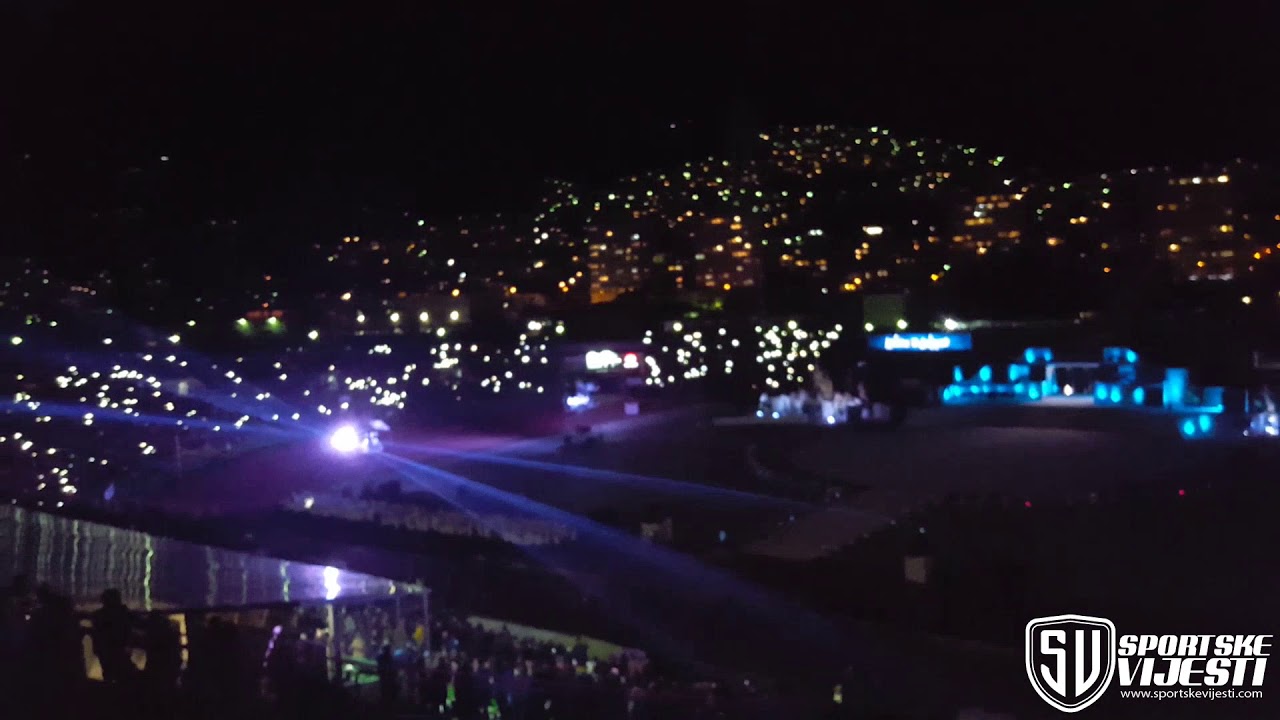 EYOF 2019 Sarajevo-Istočno Sarajevo, uoči ceremonije svečanog otvorenja ...