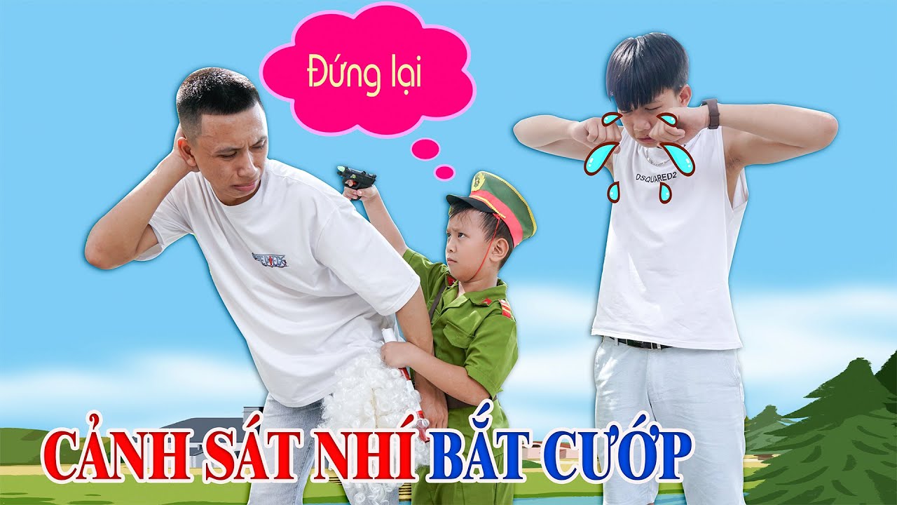 Trò Chơi Cảnh Sát Tốt Bụng Bắt Cướp BonBon TV - YouTube