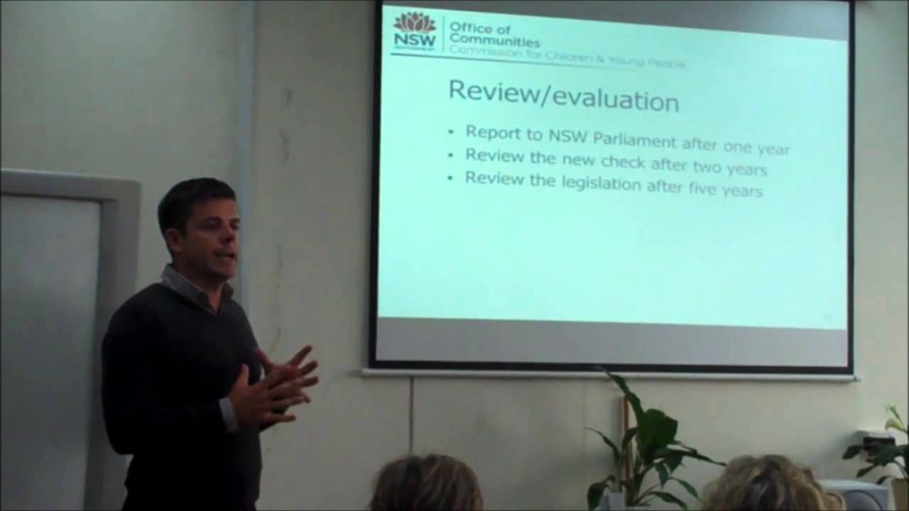 The New Working with Children Check NSW - Part 5 - YouTube