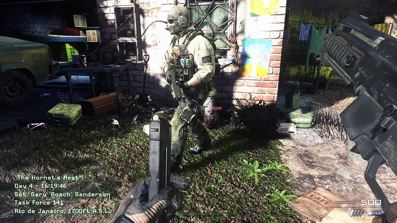 Shootout at Favela - Call of Duty: Modern Warfare 2 Remastered - YouTube