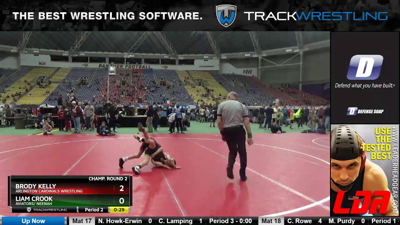 Intermediate 71 Brody Kelly Arlington Cardinals Wrestling Vs Liam Crook ...