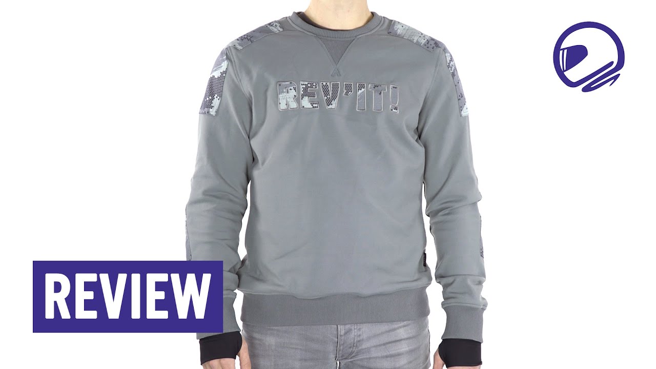 REV'IT! Whitby motorsweater review - Motorkledingcenter - YouTube