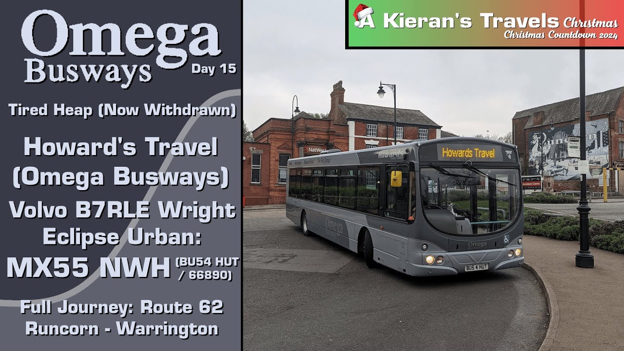 (15 - Now Withdrawn) Omega Busways Volvo B7RLE Wright Eclipse Urban ...
