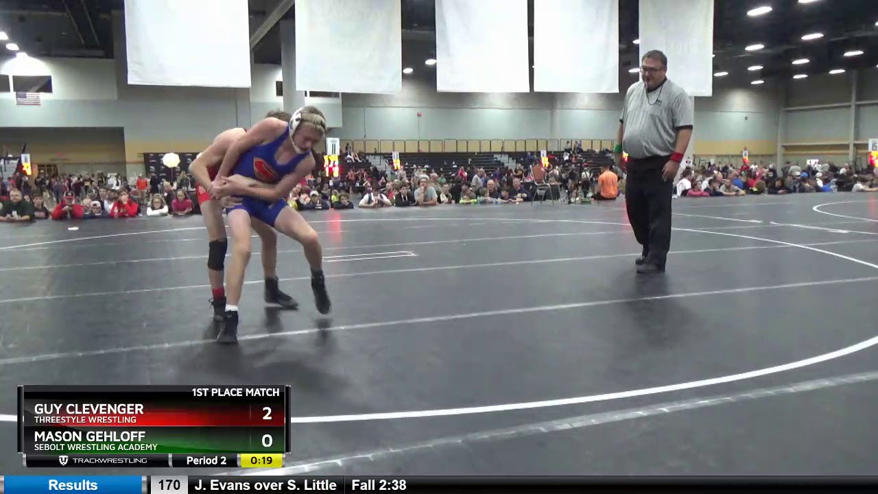 High School (9th - 10th Grade) 100 Guy Clevenger Threestyle Wrestling ...