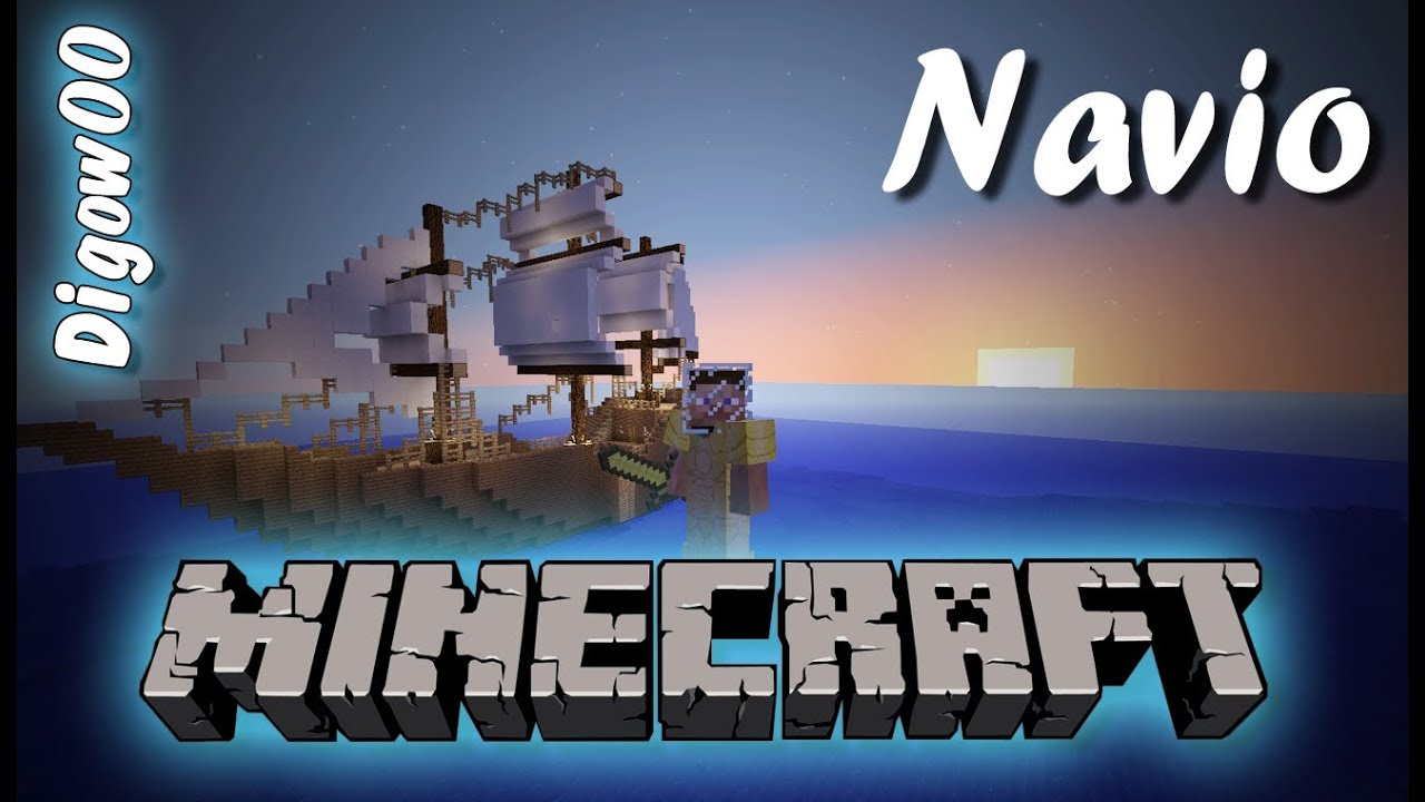 Construindo um Navio - Minecraft - YouTube