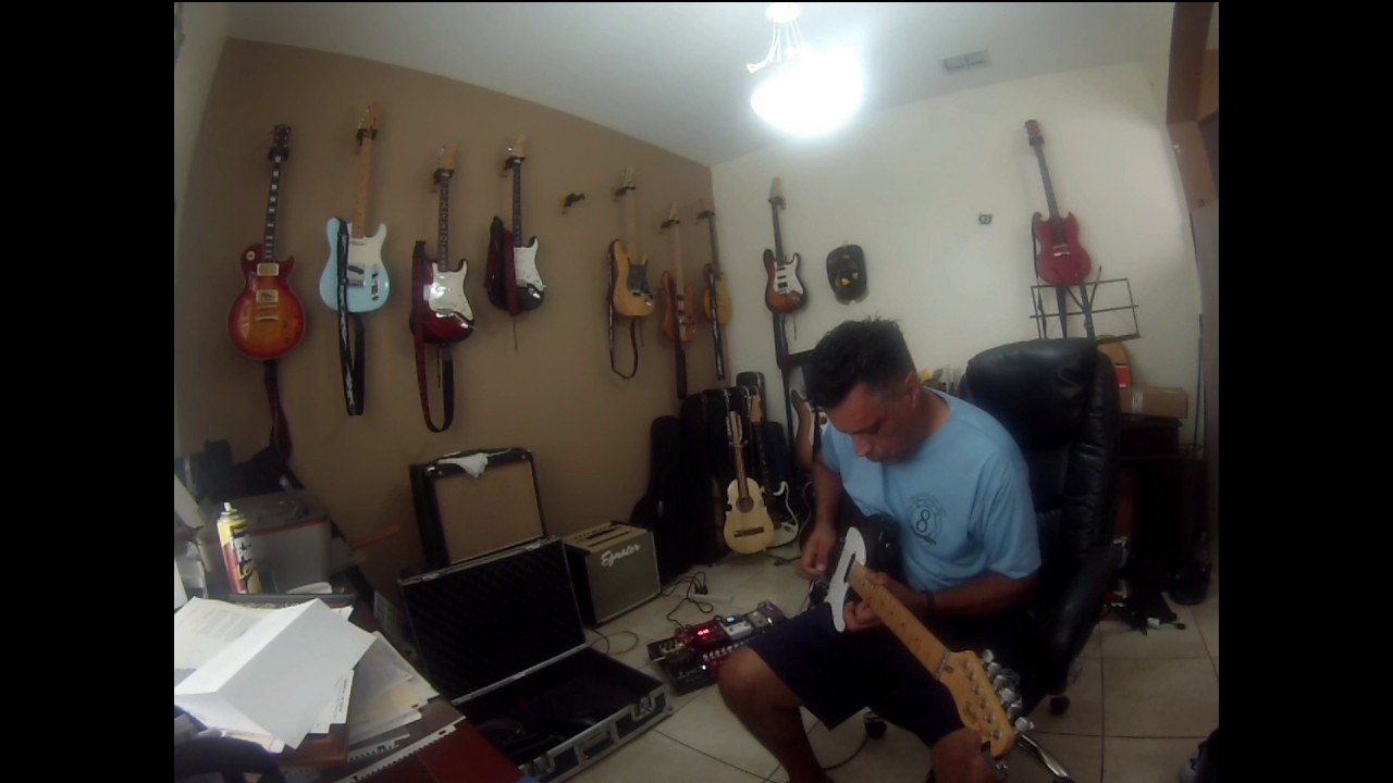 Level 42 Something About You Guitar Solo (Guitar solo cover) - YouTube