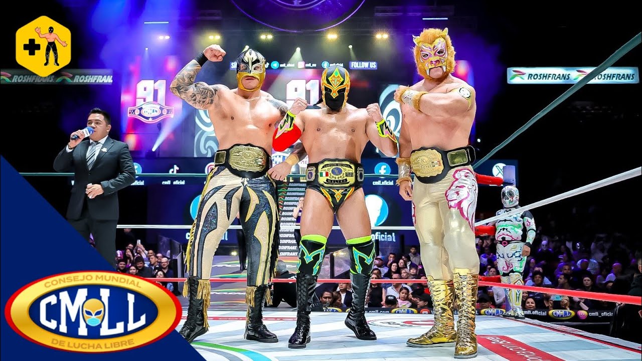 CMLL | Rugido, Magia Blanca y Magnus vencen a Star Jr., Explosivo y ...
