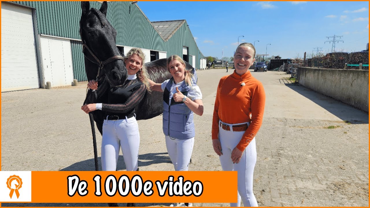 Britt, Esra en Benthe gaan samen op wedstrijd! | PaardenpraatTV - YouTube