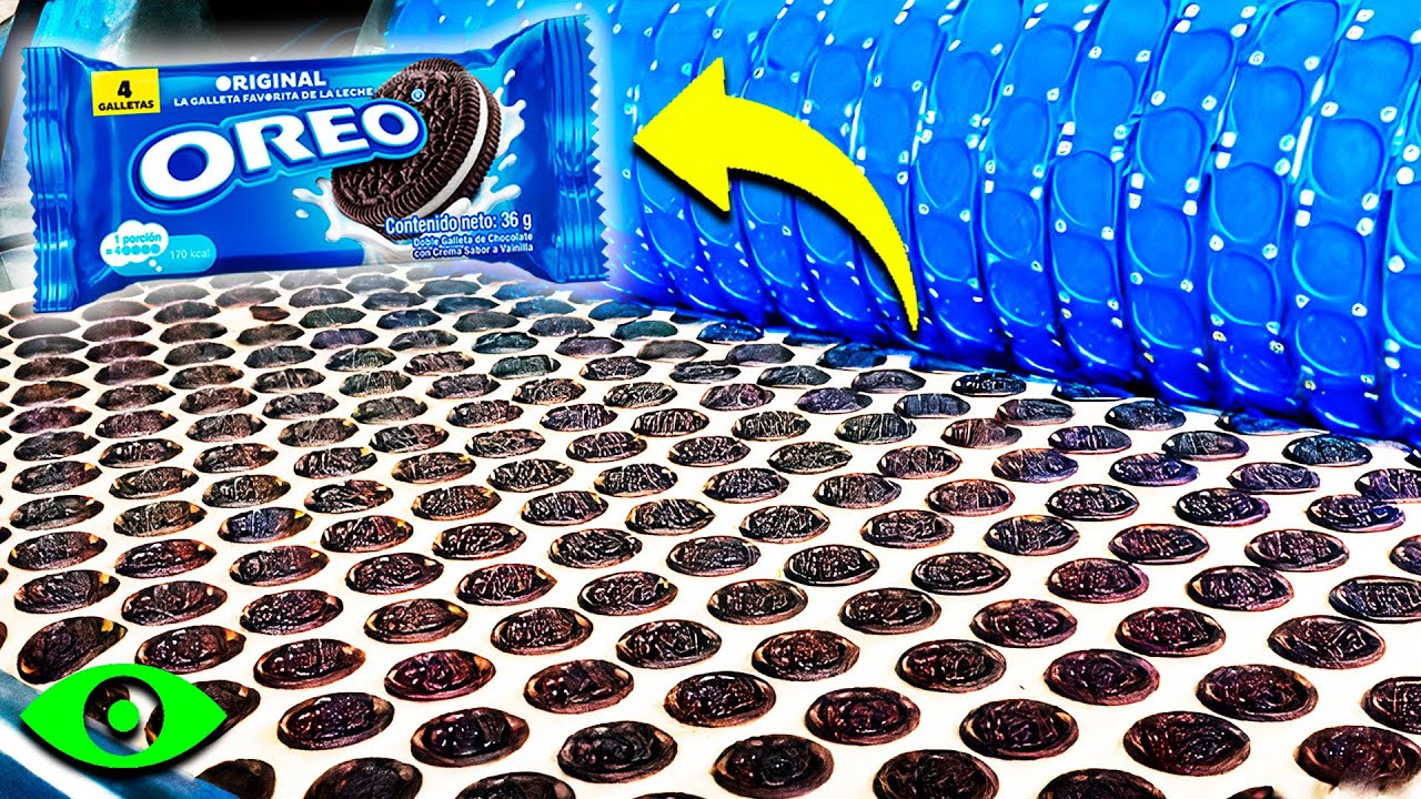 COMO se HACEN las OREO en las FÁBRICAS 🍪 | Como se PRODUCEN las ...