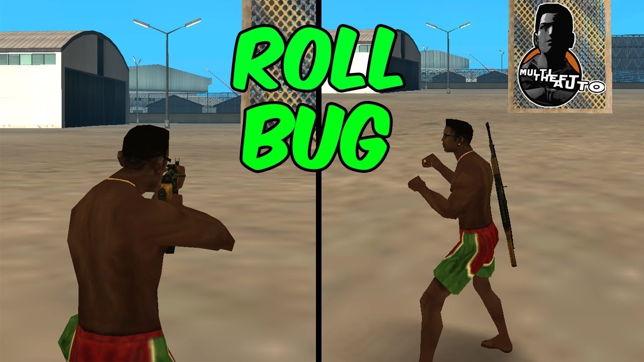 ROLL BUG corte de animação┃MTA Bugs #12 - YouTube