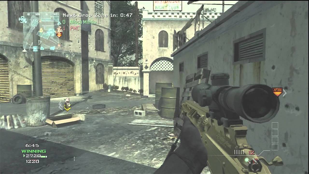 MW3: MSR Sniper Gameplay 42-5 - YouTube
