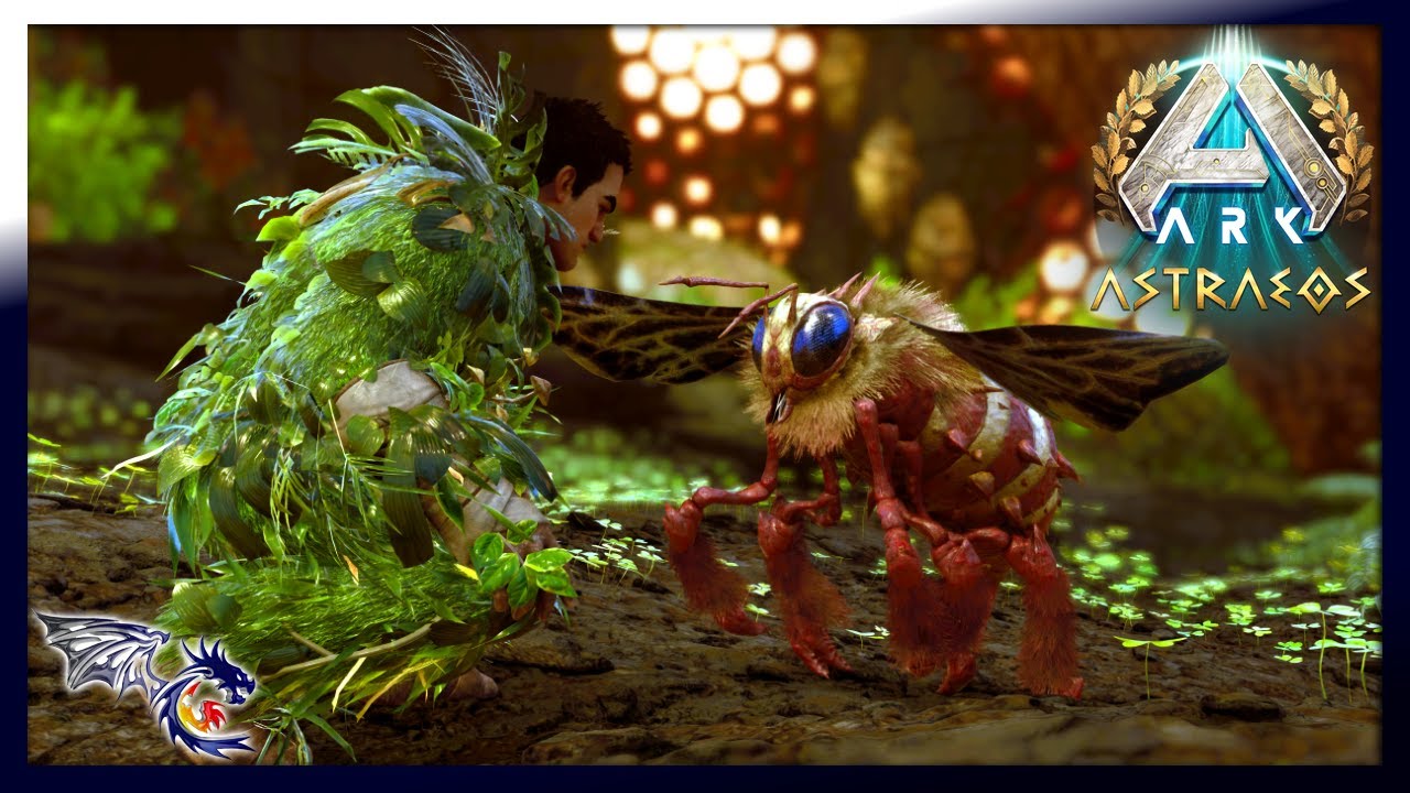 Taming Giant Queen Bees For Honey Production | ARK: Astraeos Ascended ...