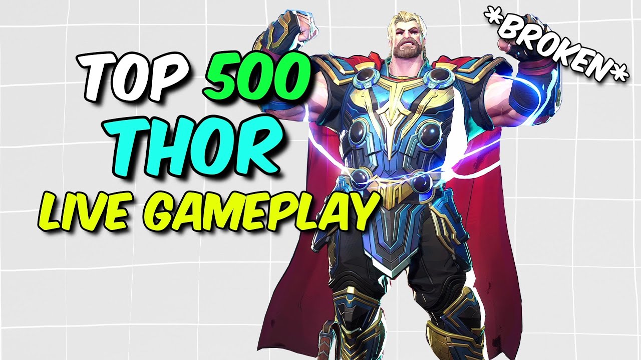Rank #1 Thor | DOMINATING In Top 500! | Marvel Rivals - YouTube
