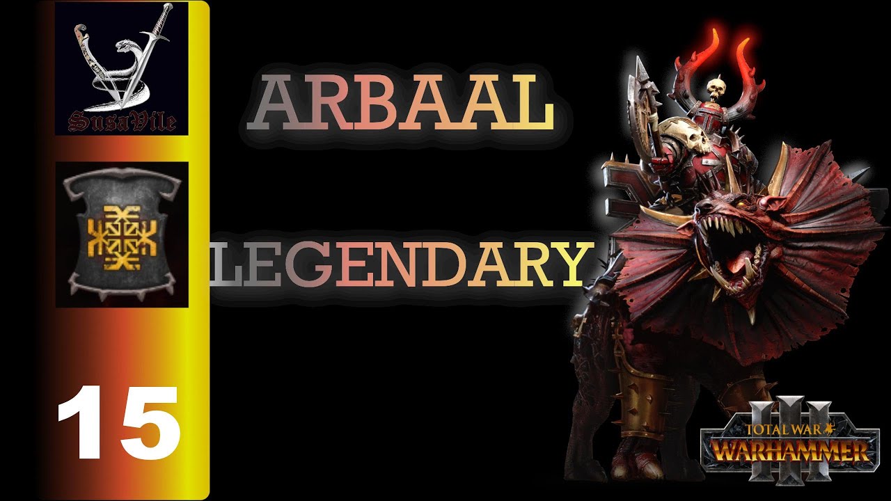 "Wood Elves Challenge!" Arbaal Cinematic campaign Total War: Warhammer ...