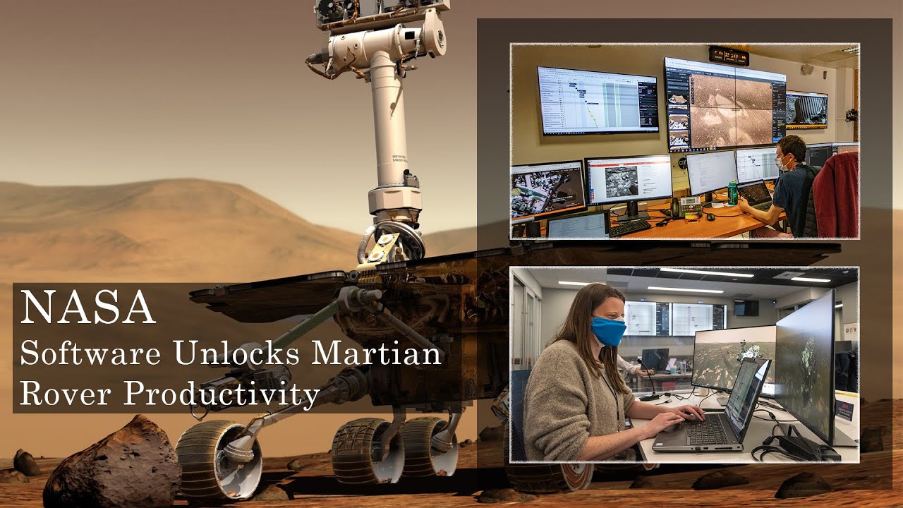 Astronomy - NASA Software Unlocks Martian Rover Productivity - YouTube