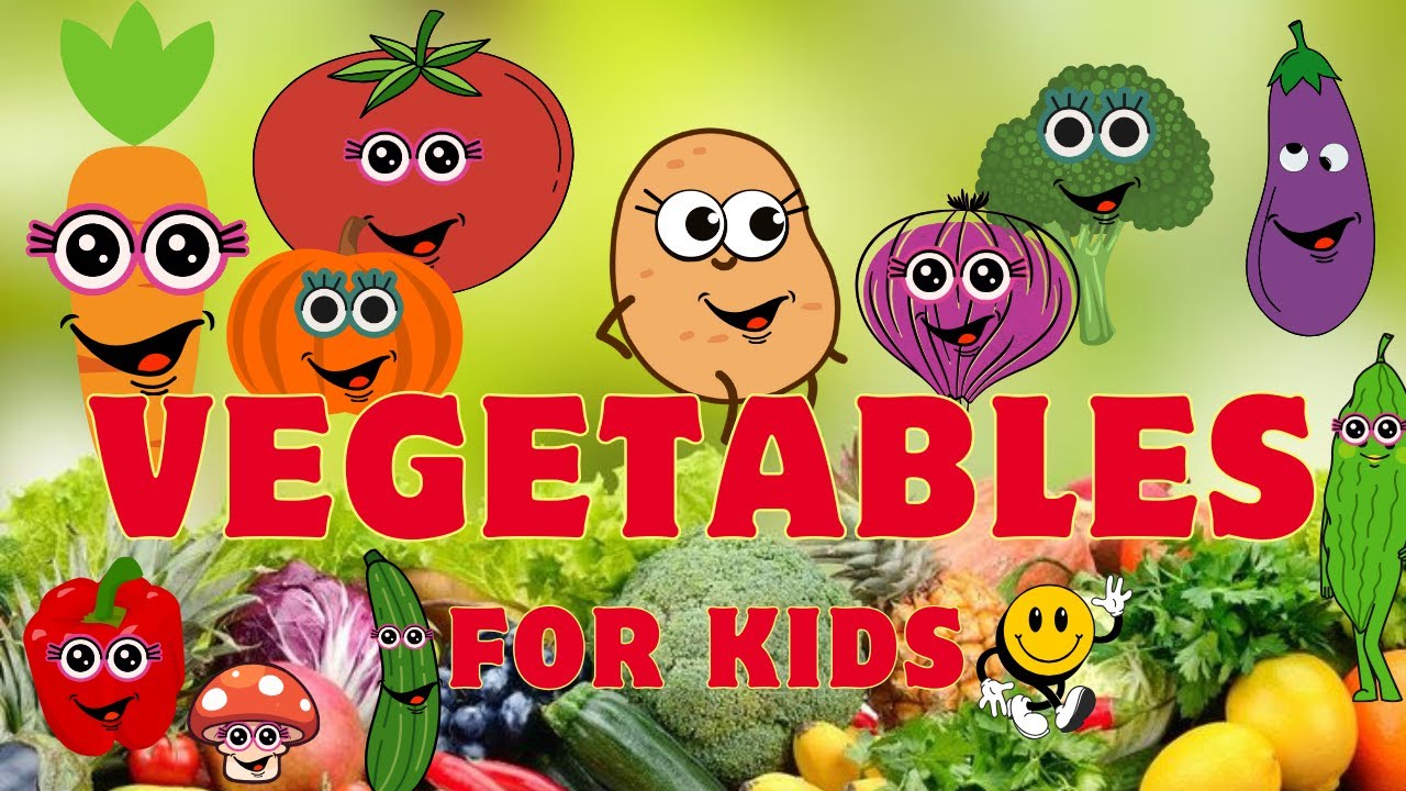 Vegetable names in English | Learn Vegetables | Vegetables for Kids ...