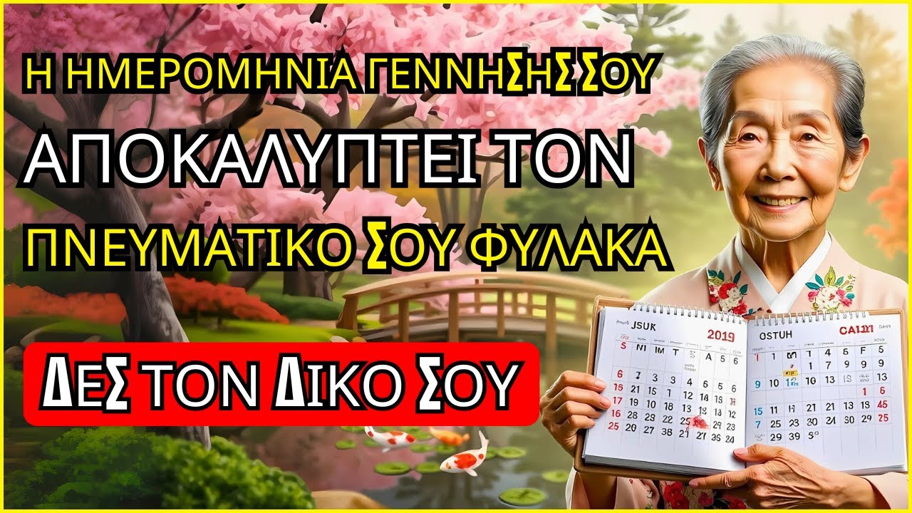 ΑΝΑΚΑΛΥΨΤΕ τον ΠΝΕΥΜΑΤΙΚΟ ΠΡΟΣΤΑΤΗ σας σύμφωνα με την ΗΜΕΡΑ ΓΕΝΝΗΣΗΣ ...