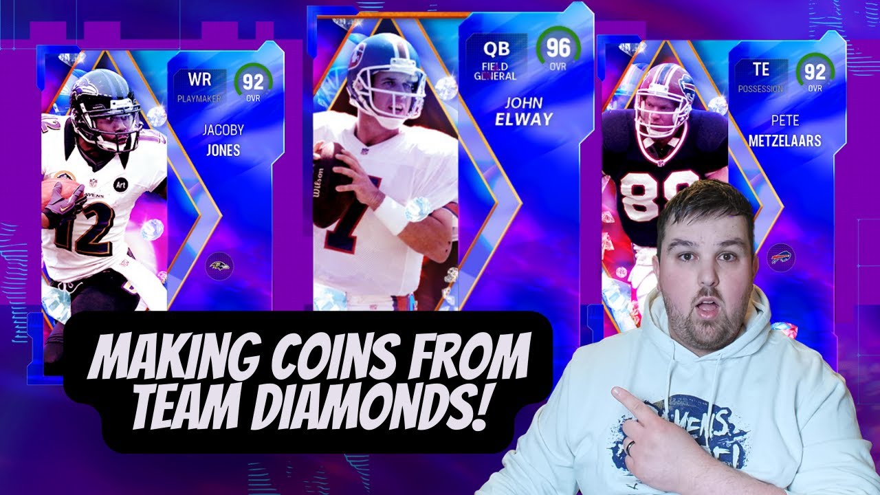 THIS IS HOW I AM MAKING COINS FROM TEAM DIAMONDS! THIS PACK SHOULD BE FIRE | MADDEN 23 ULTIMATE ...