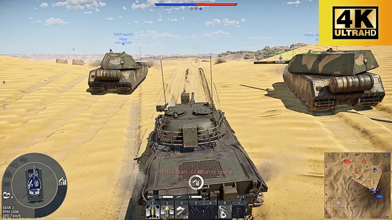 War Thunder Gameplay | War Thunder Tanks Battle | War Thunder Realistic ...