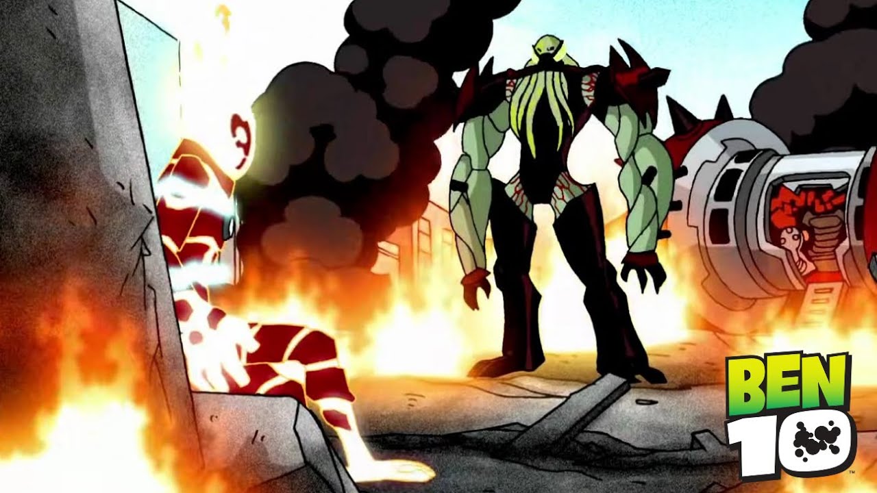 Secrets - Heatblast vs Vilgax & his drones | Ben 10 - YouTube