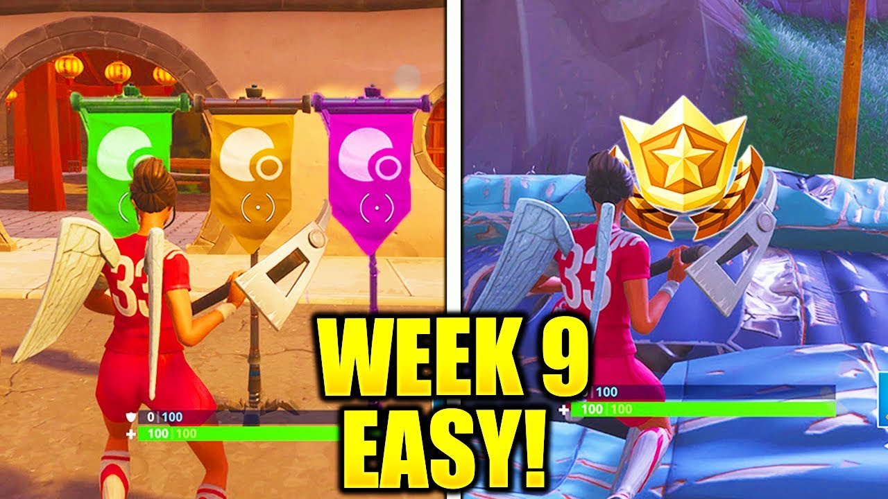 WEEK 9 CHALLENGES GUIDE FAST & EASY! ALL WEEK 9 CHALLENGES GUIDE ...