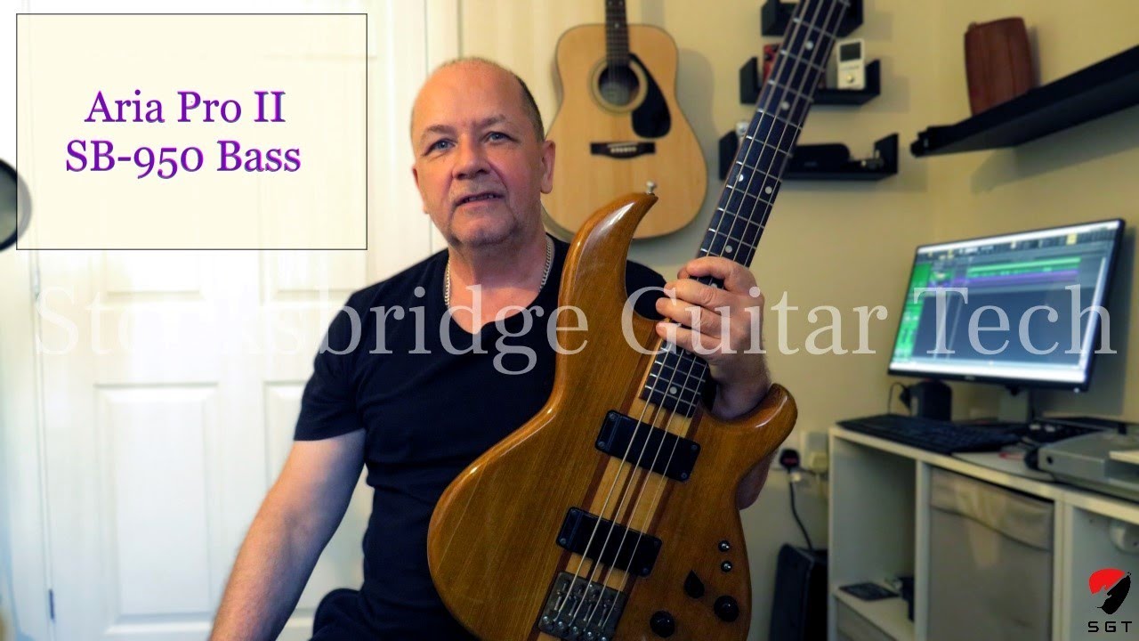 Aria Pro II SB-900 Bass Setup - YouTube