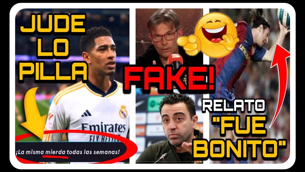 🚨😱¡BELLINGHAM EXPLOTA CONTRA LOS ÁRBITROS!/ ¡POLÉMICAS FAKE Y RELATO ...