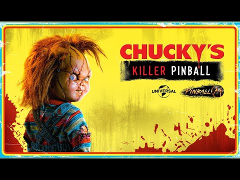 Pinball M - Chucky's Killer Pinball Table - Horror Pinball Chucky - YouTube