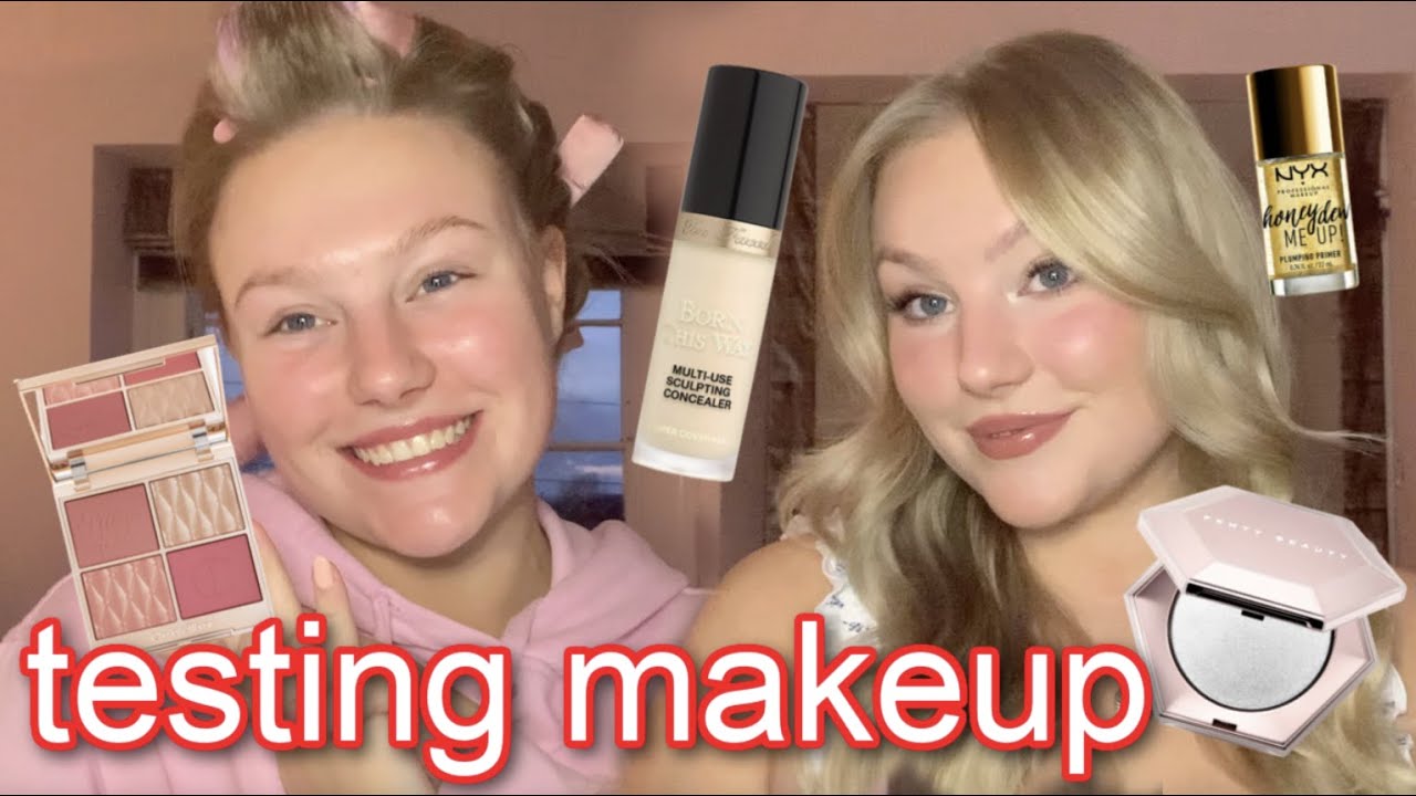 Get Ready With Me | Testing New Makeup - YouTube