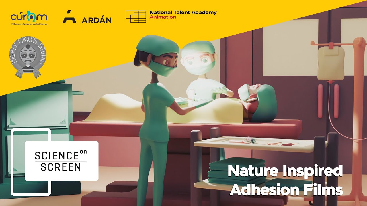 Science on Screen Animation: Nature-Inspired Adhesion - YouTube