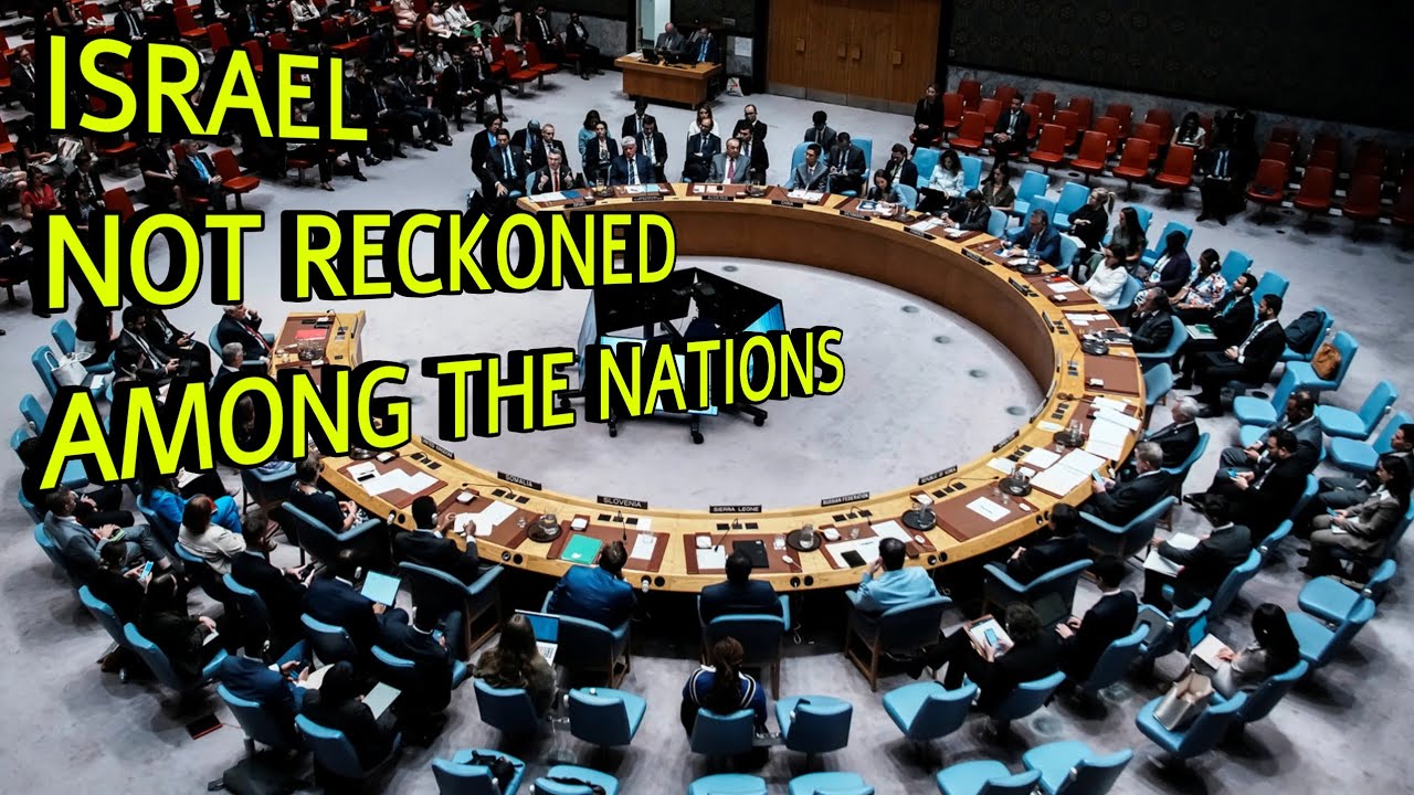 Israel is not reckoned among the nations #Israel - YouTube