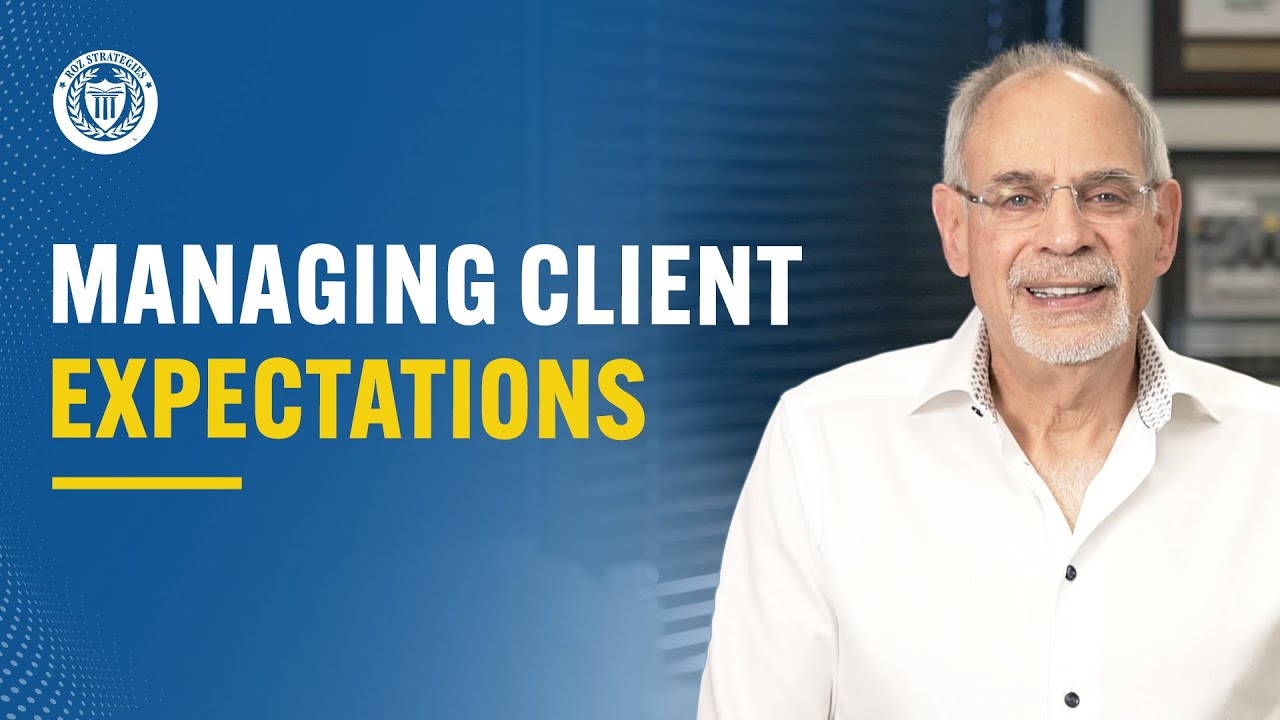 Managing Client Expectations - What You Should Know - YouTube
