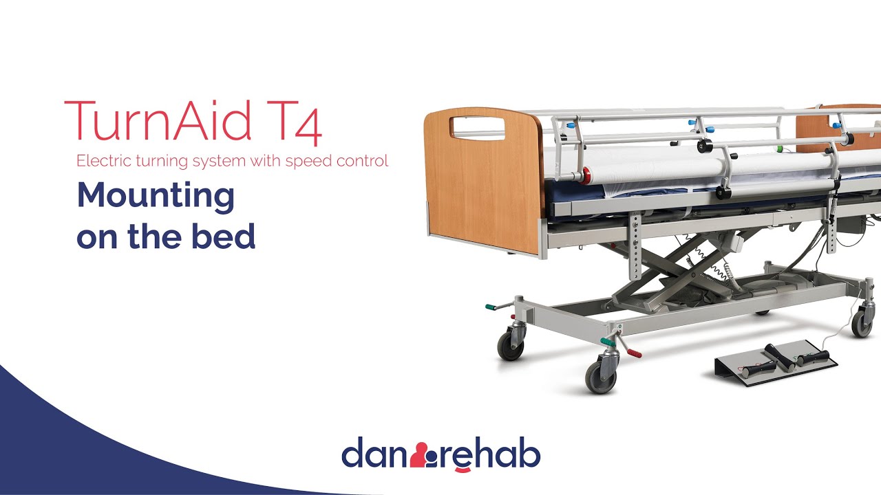 TurnAid T4: Mounting the electric turning system on the bed - YouTube