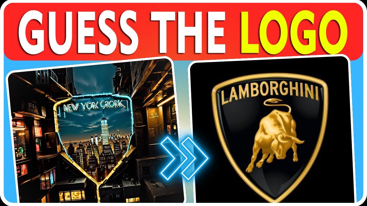 Guess the hidden Logo by illusion 💡 👀 squint your eyes | Logo Challenge ...