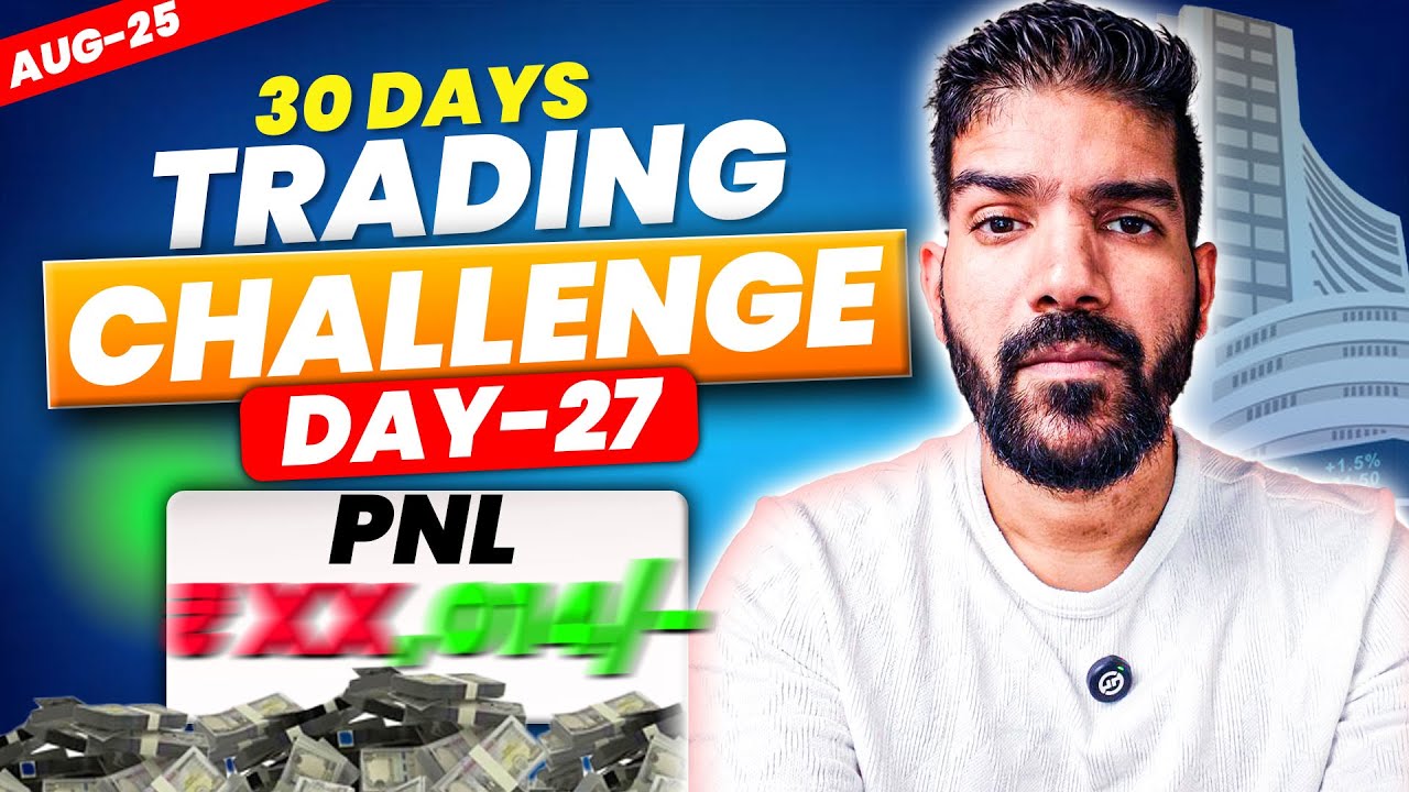 #day27 🔥 Option Trading Scalping Challenge | Nifty Live Option Trading #trading #wsr - YouTube