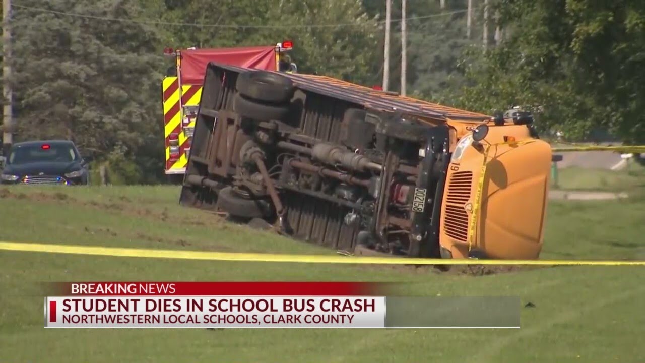 Student dead, more than 20 hospitalized after Ohio bus crash - YouTube