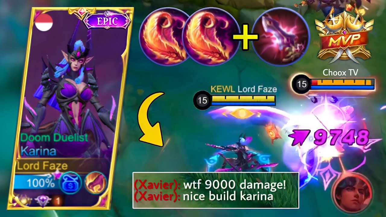 New Karina Best Build 2022🔥 Top 1 Global Karina - Mobile Legends - YouTube