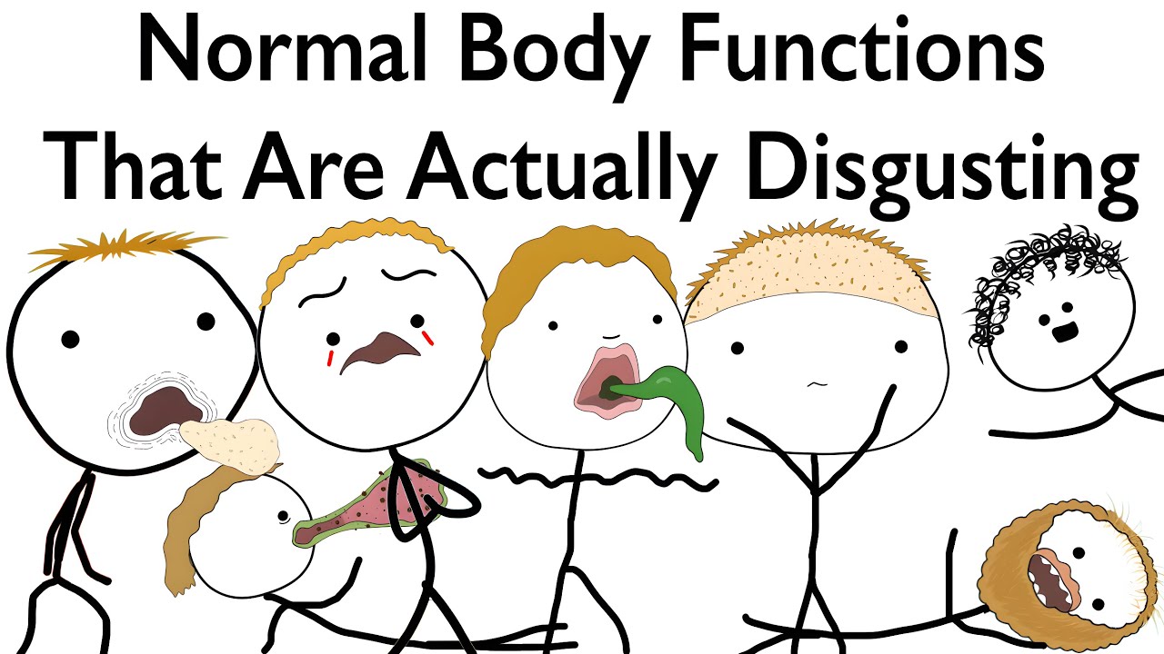 Normal Body Functions That Are Actually Disgusting - YouTube