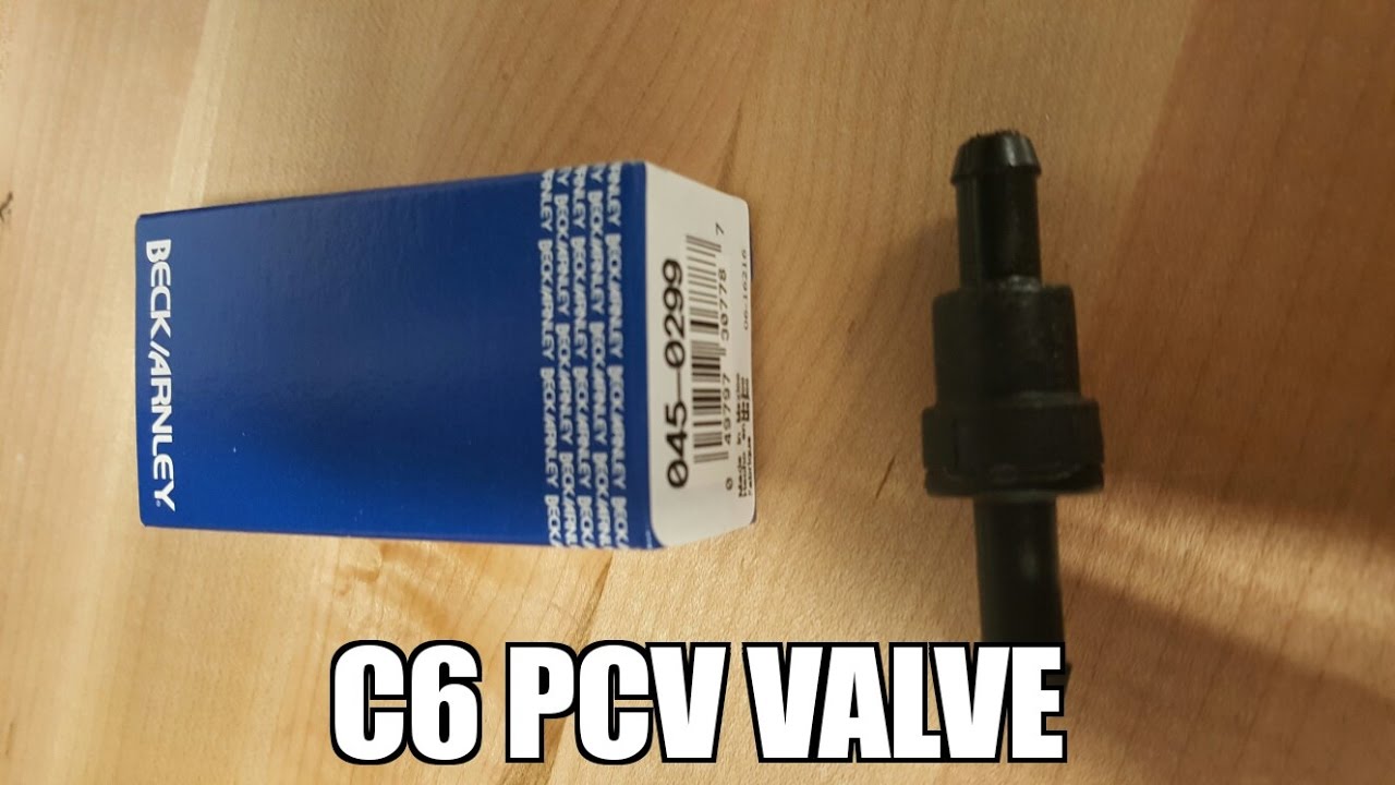 2005 Chevy Corvette - PCV Valve Replacement - YouTube