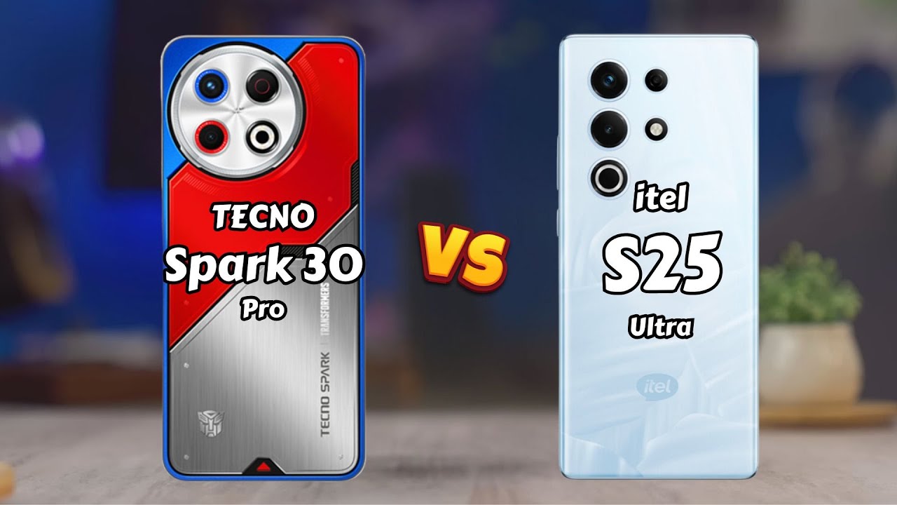 TECNO Spark 30 Pro vs itel S25 Ultra - YouTube