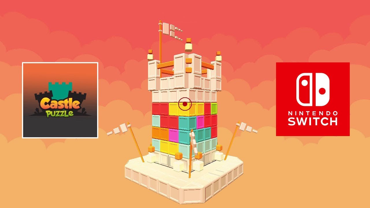Nintendo Switch Castle Puzzle (Fortress Building Puzzle) Gameplay LPOS ...