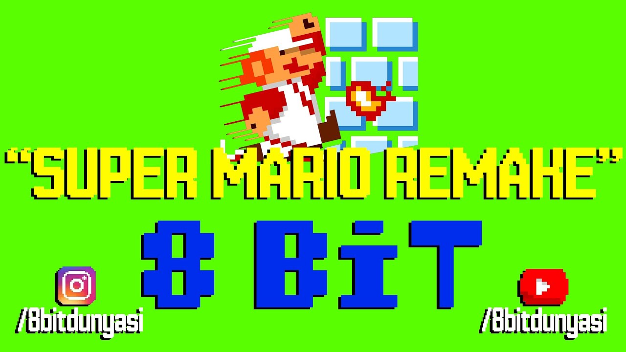 Super Mario Theme Remake 8-Bit - YouTube