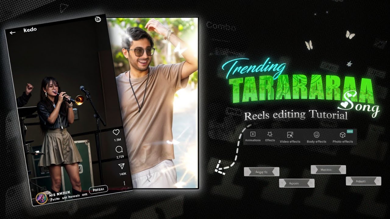 Tarararara Tarararara Song Reels Video Editing in Capcut | New ...