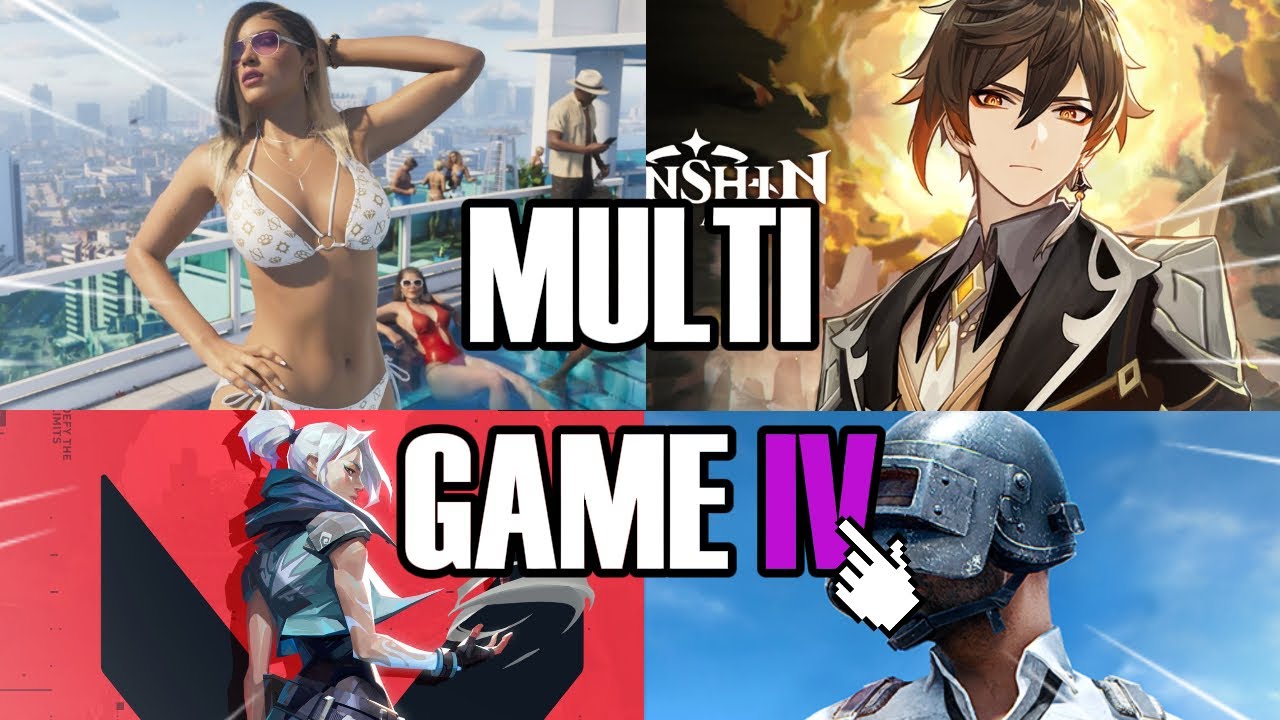 MULTI GAME STREAM - YouTube