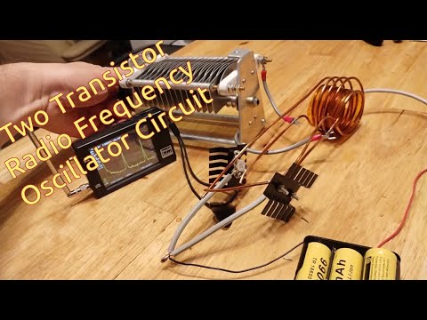 Two Transistor Radio Frequency Oscillator Circuit - YouTube