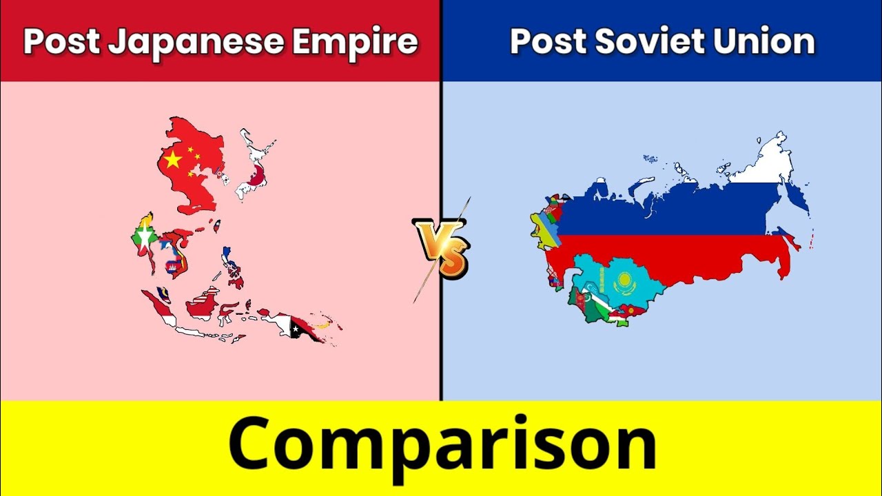 Post Japanese Empire vs Post Soviet union | Post Soviet union vs Post ...