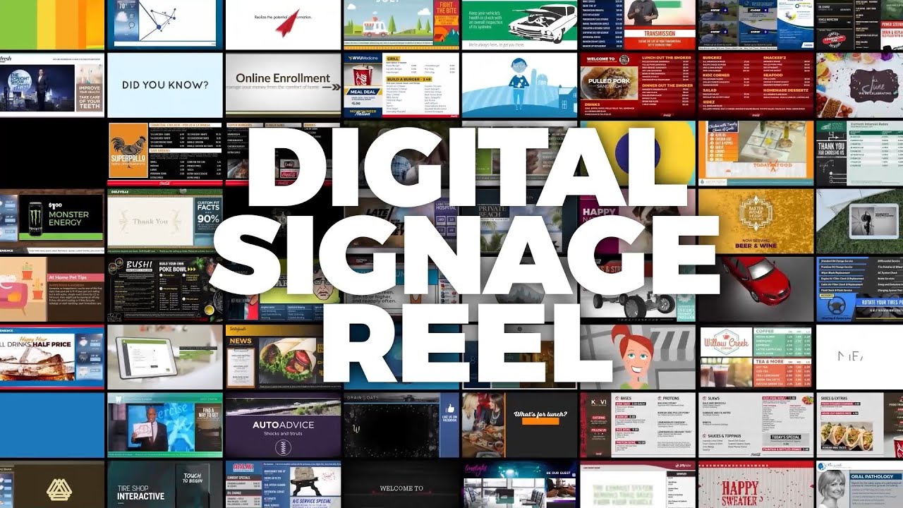 Spectrio Digital Signage Software Hype Reel - YouTube