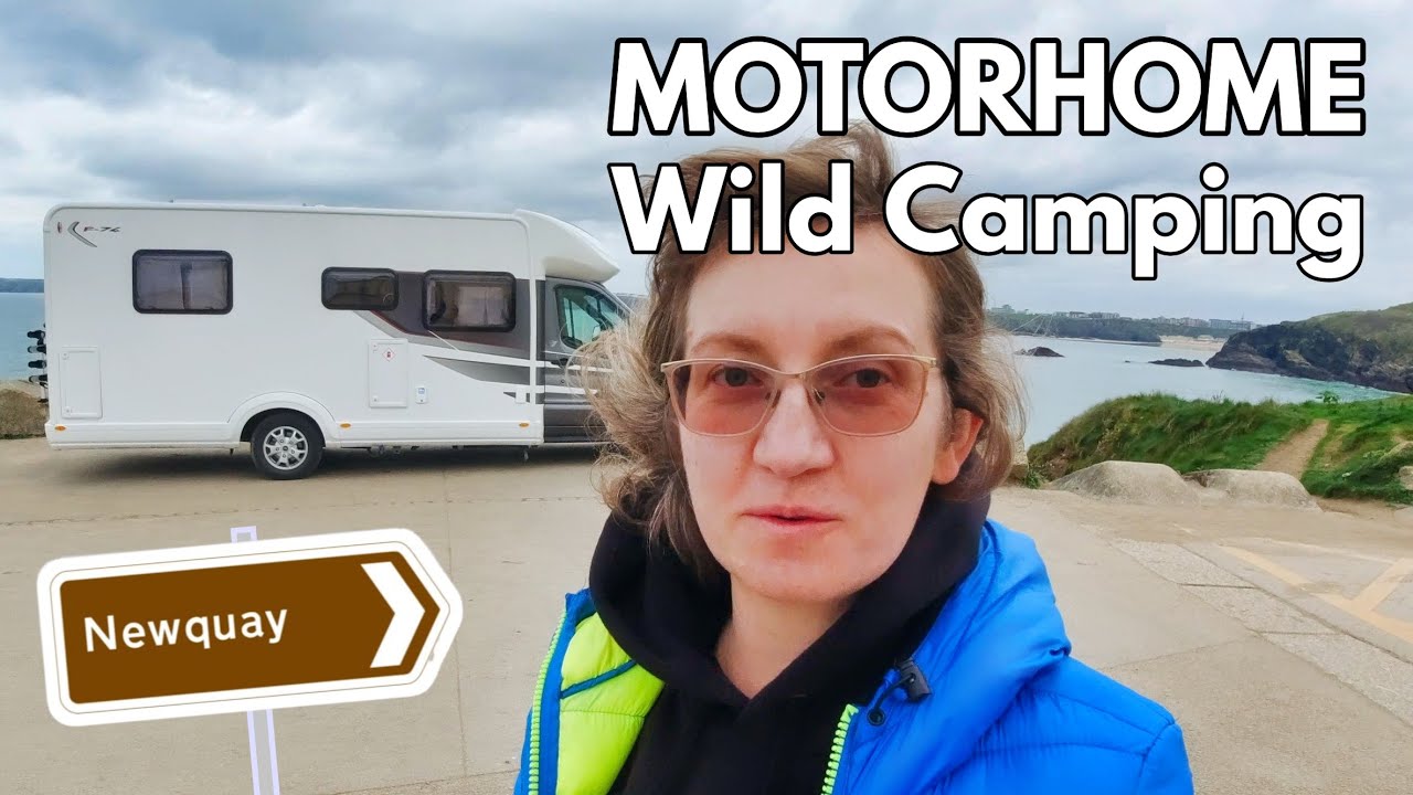 #123 Our Motorhome Adventure in Cornwall - Wild Camping in Newquay - YouTube