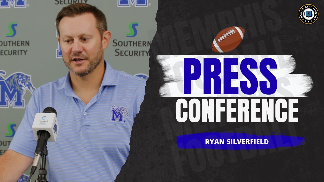 Memphis Football: Ryan Silverfield Press Conference - YouTube